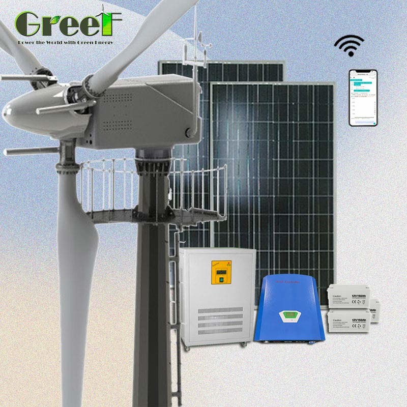 30kw Rooftop Windmill Pitch Control Generatory energii wiatrowej z ...